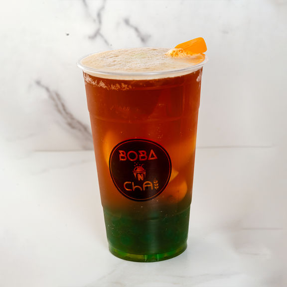 Peach Oolong Milk Tea